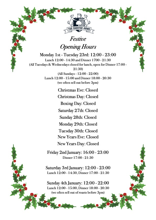 Contact – Chester Arms Oxford